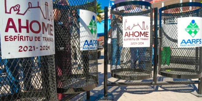 AARFS dona 20 contenedores de residuos sólidos al municipio de Ahome ...